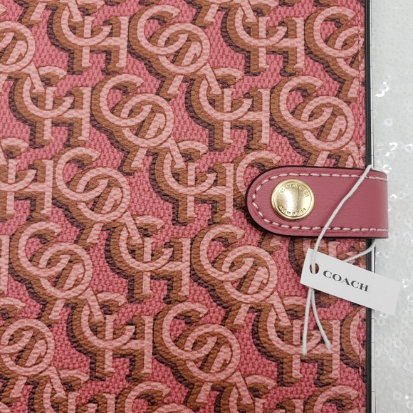 Coach | Office | Coach Monogram Print Notebook Refillable | Poshmark
